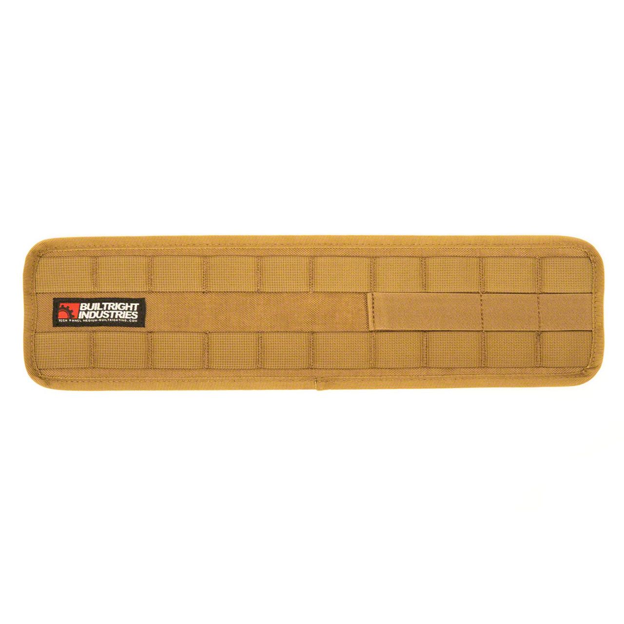 Tacoma Velcro Tech MOLLE Panel; 15.50-Inch x 4.50-Inch; Tan (Universal ...