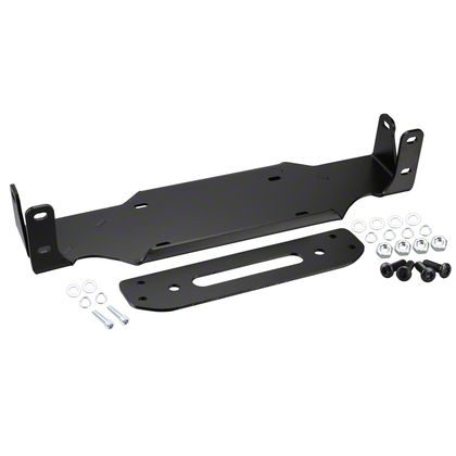 Bulldog Winch Jeep Wrangler Winch Mount and Fairlead Plate Kit 20353 ...