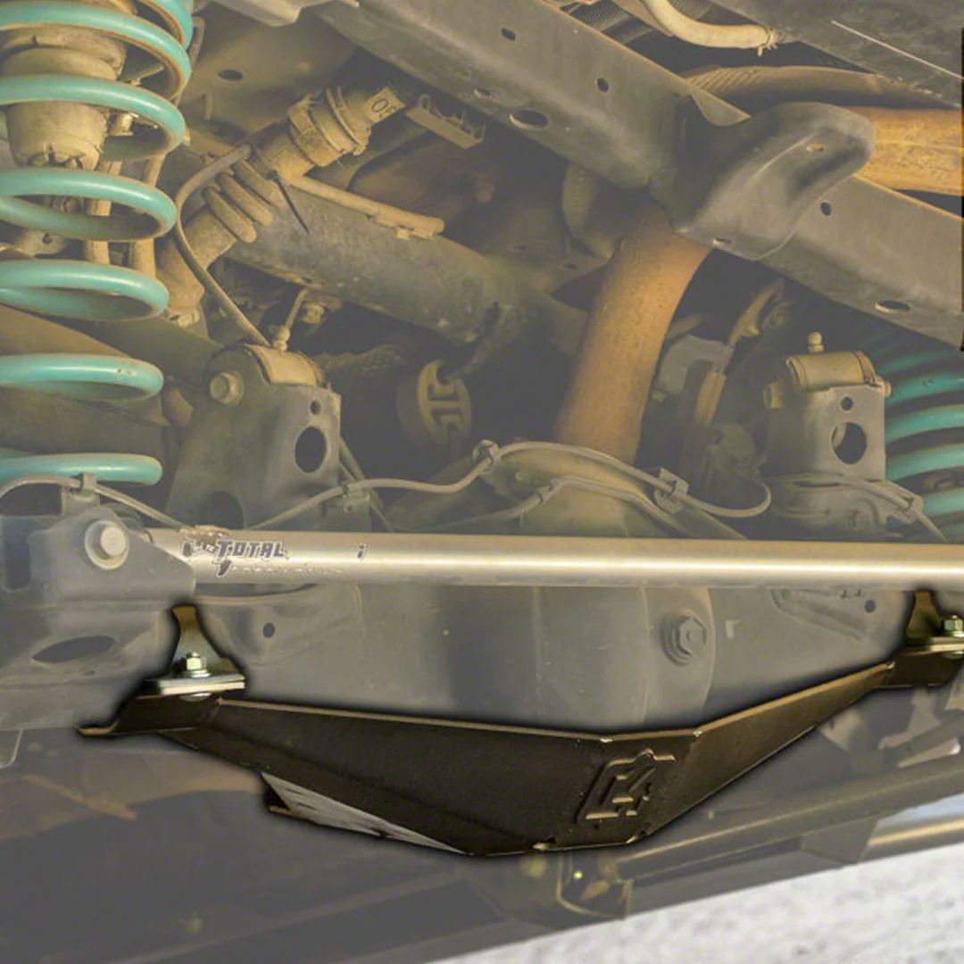 C4 Fabrication Toyota 4-Runner Differential Skid Plate with E-Locker ...