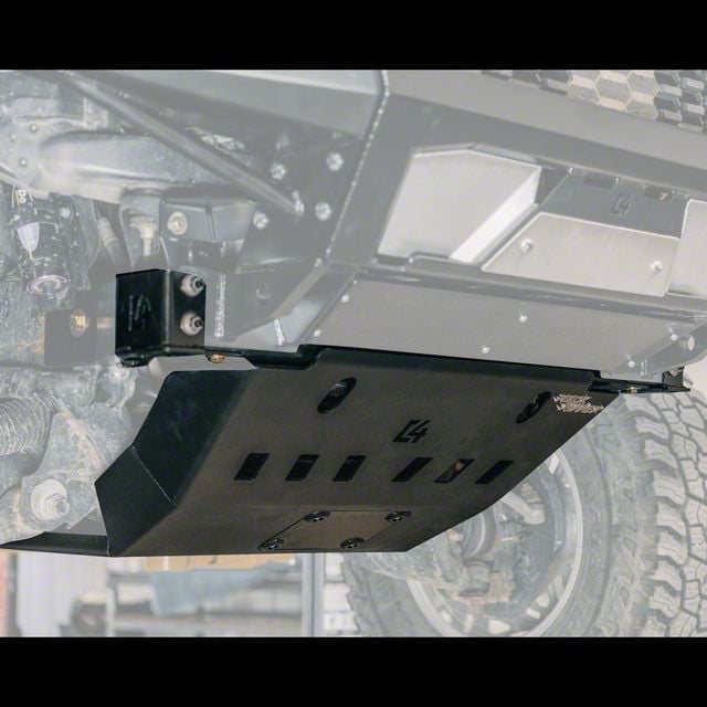 C4 Fabrication Tacoma Rock Runner Front Skid Plate with Cross Member ...
