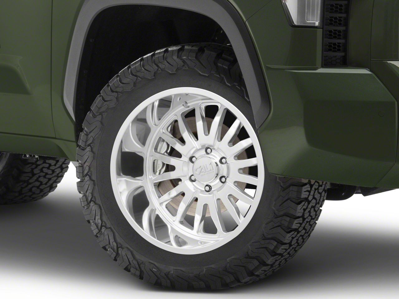 Cali Off-Road Tundra Summit Polished 6-Lug Wheel; 20x12; -51mm Offset ...