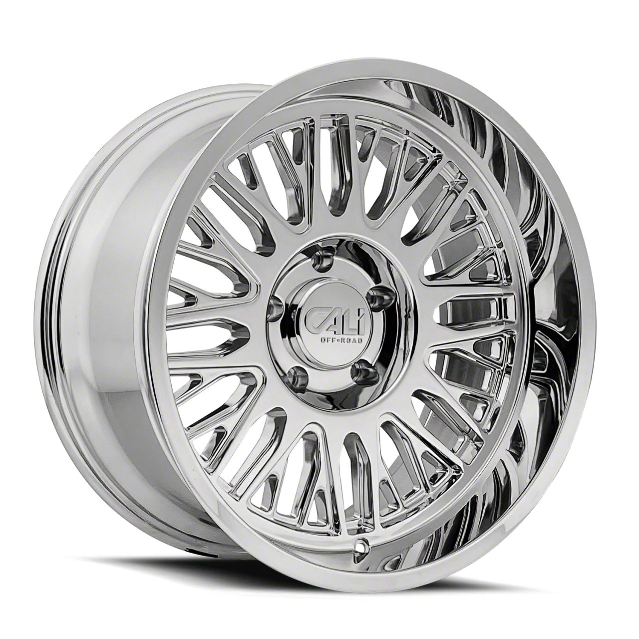 Cali Off-Road Tundra Vertex Chrome 6-Lug Wheel; 24x14; -76mm Offset ...