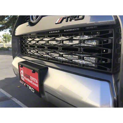 Cali Raised LED Toyota 4-Runner Dual 32-Inch LED Light Bars with Hidden ...