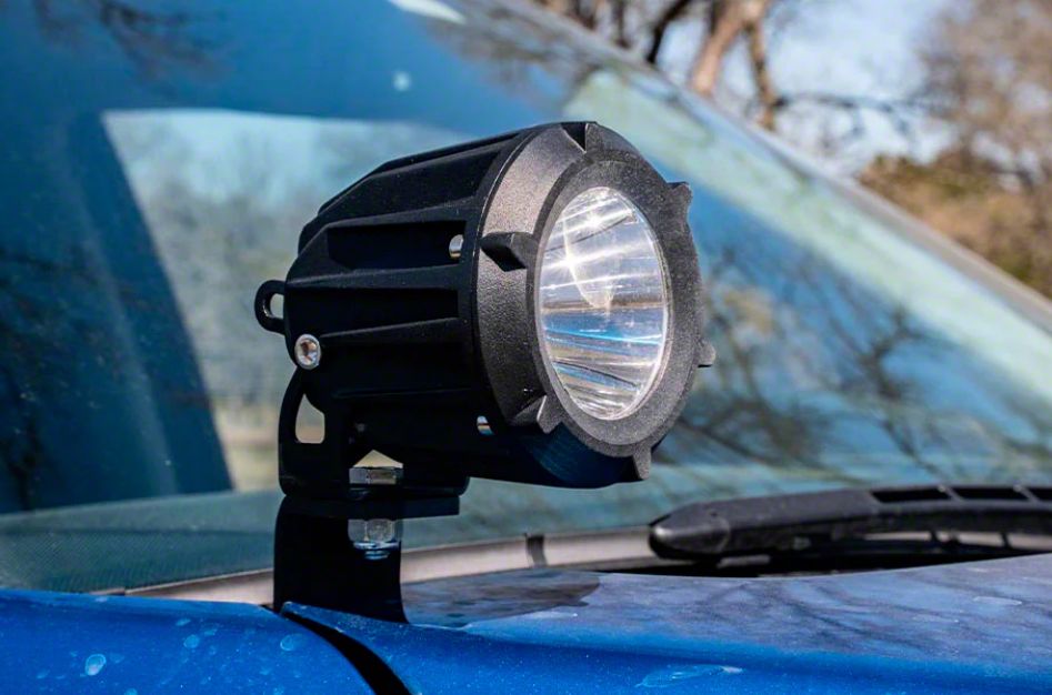 Toyota 4-Runner 3.50-Inch Round Cannon LED Pod Lights with Ditch ...