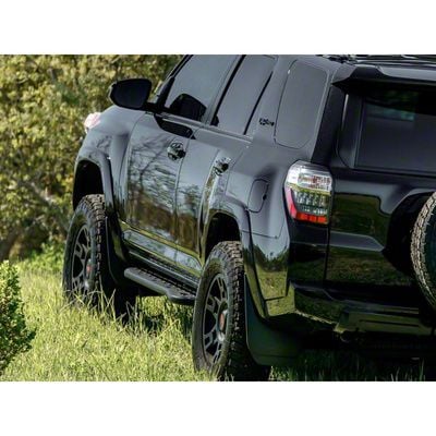 Toyota 4-Runner Step Edition Bolt On Rock Sliders; Textured Black (10 ...