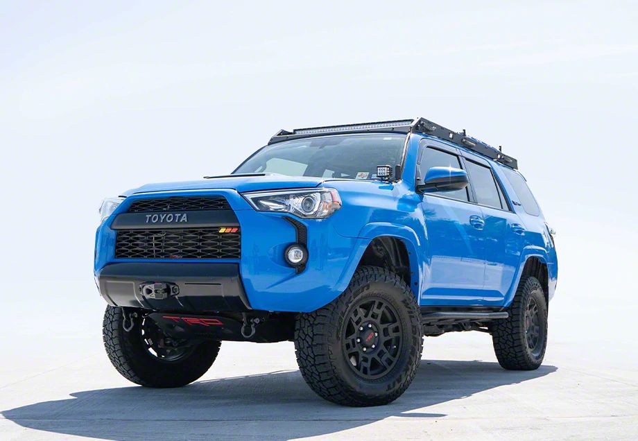 Cali Raised LED Toyota 4-Runner Trail Edition Bolt On Rock Sliders with ...