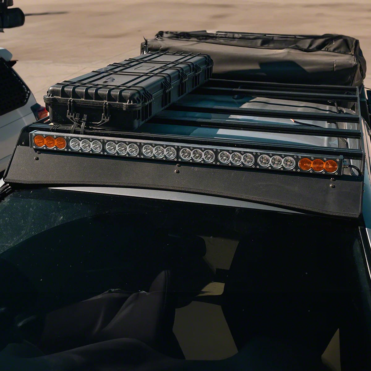 Tacoma Sherpa Roof Rack Dual Function LED Light Bar Kit with Tall OEM ...