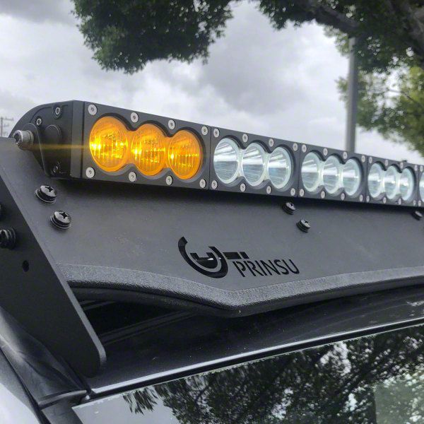 Cali Raised LED Titan Dual Function LED Light Bar with Small Dual ...