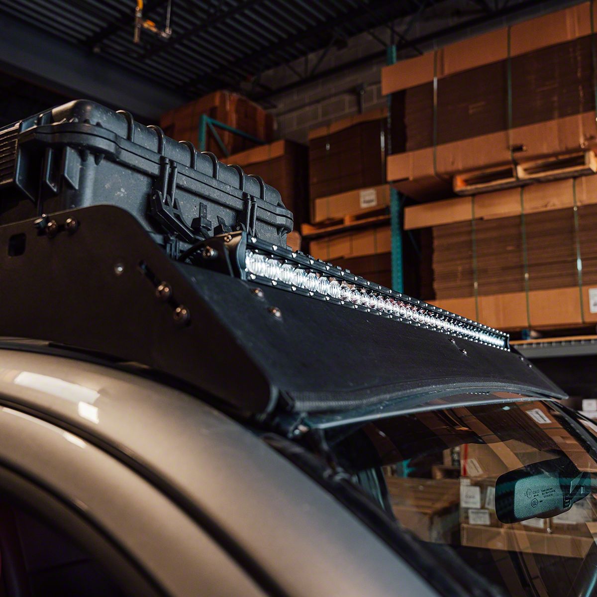 Tundra Sherpa Roof Rack LED Light Bar Kit with Blue Backlight and ...