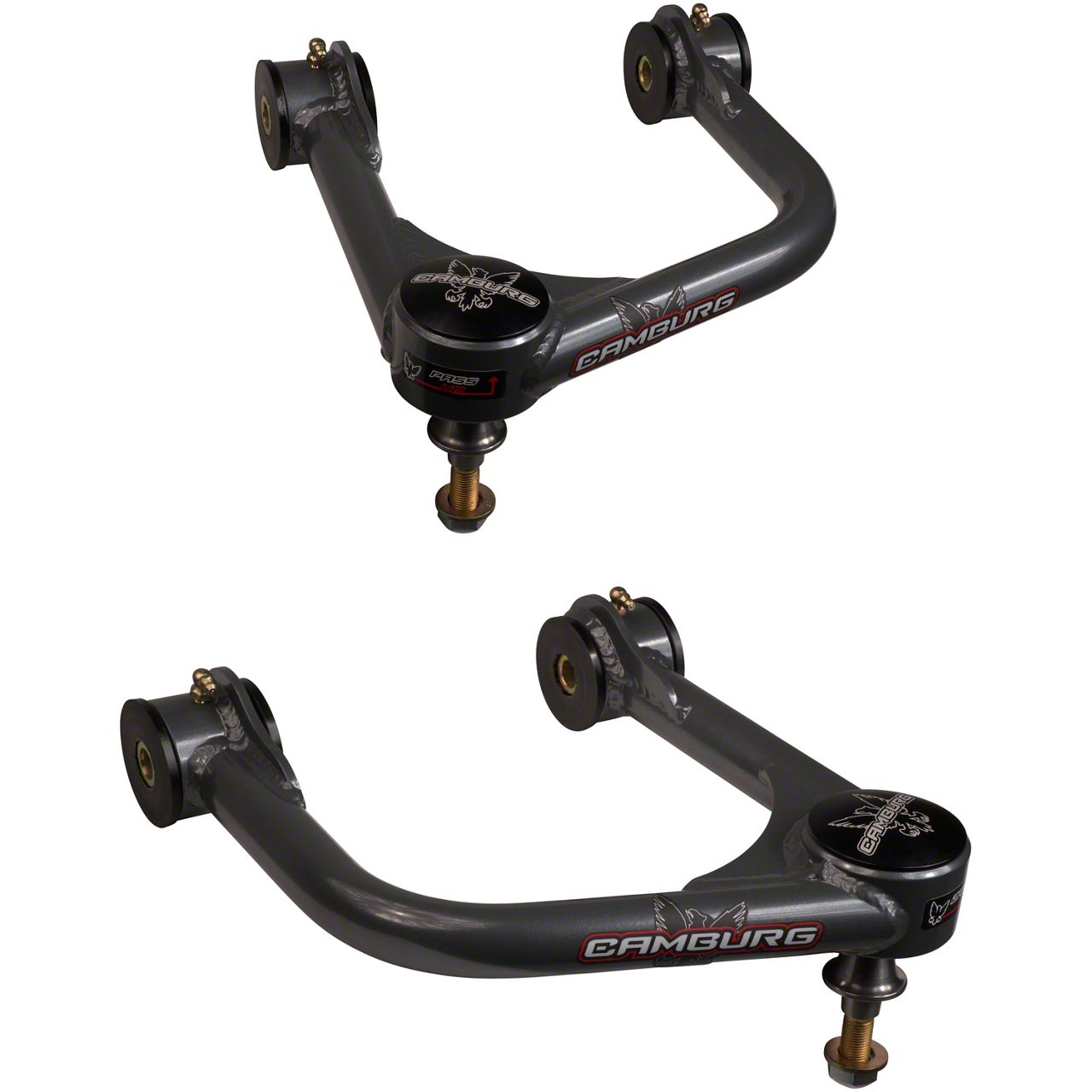 Camburg Bronco 1.25-Inch Performance Uniball Front Upper Control Arms ...