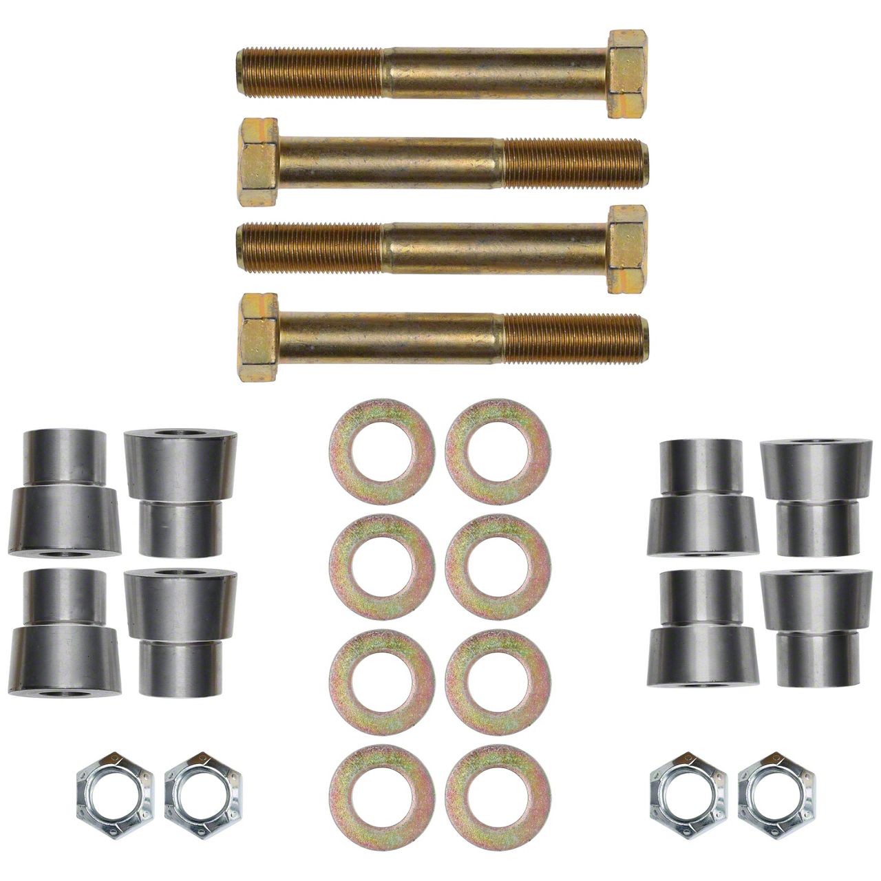 Camburg Bronco Trailing Arm Uniball Bolt and Spacer Kit CAM-020116 (21 ...