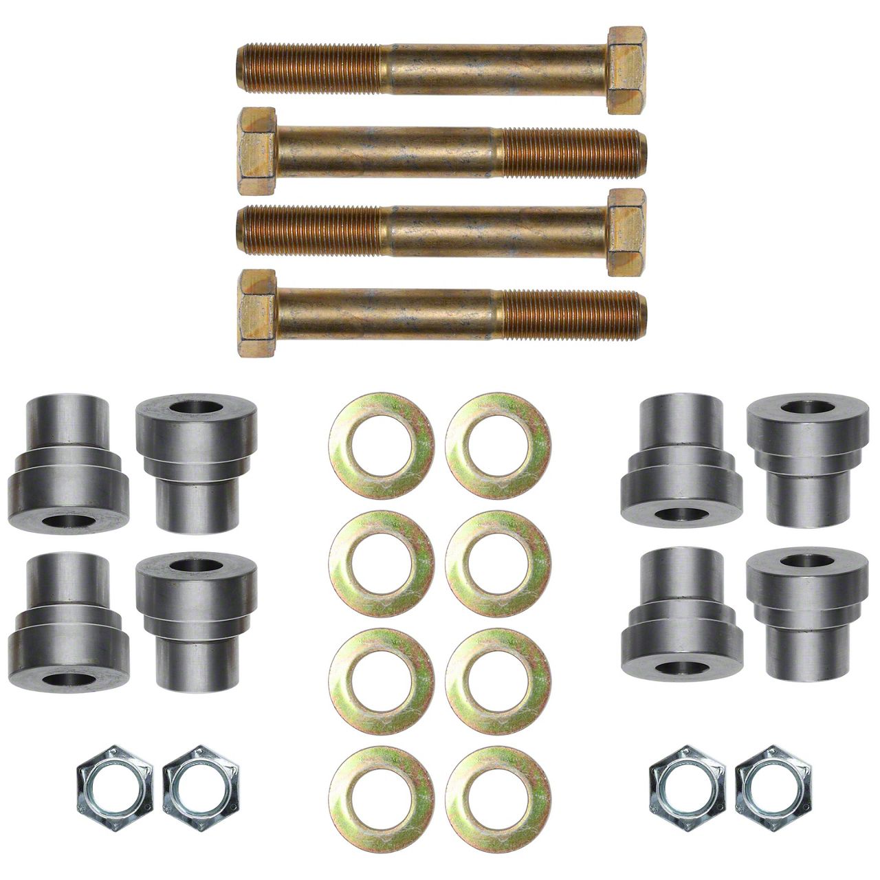Camburg Bronco Trailing Arm Uniball Bolt and Spacer Kit CAM-020117 (21 ...