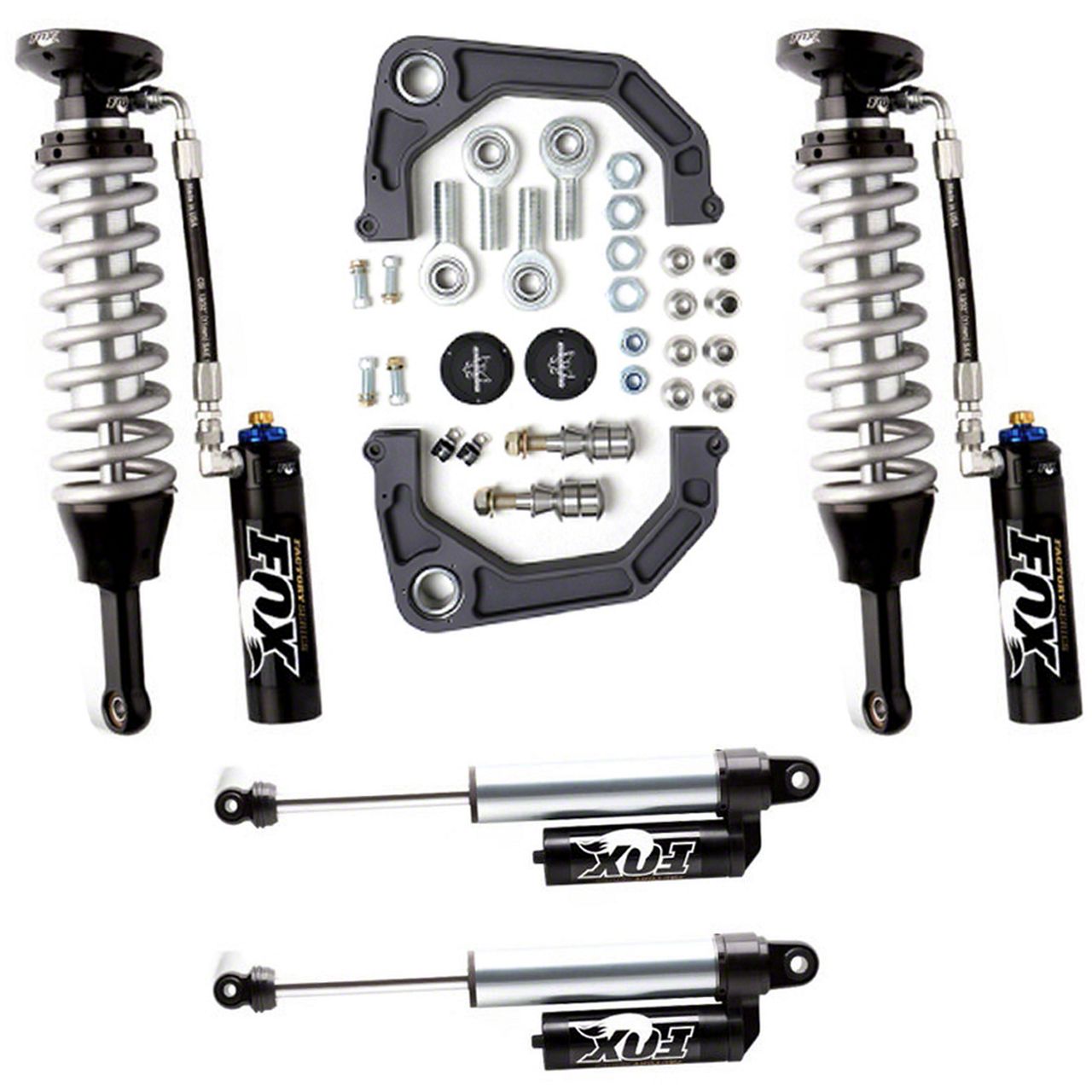 Camburg Tacoma 1 to 3-Inch KINETIK Series Suspension Lift Kit with FOX ...