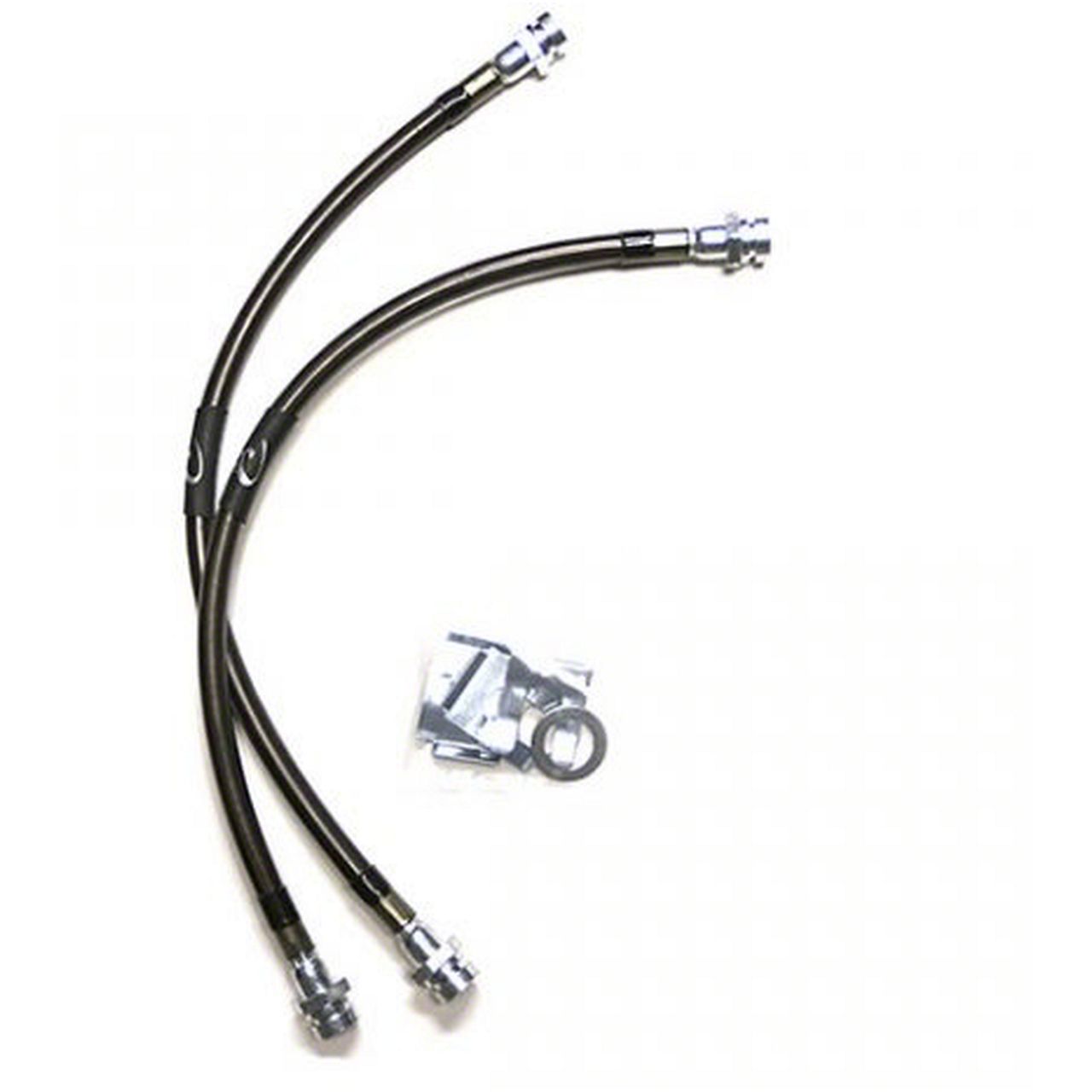 Camburg Tacoma Braided Stainless Steel Rear Brake Line Kit; 25-Inch CAM ...