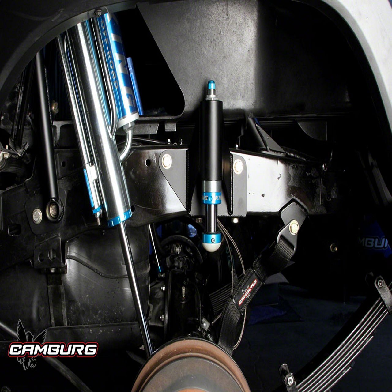 Camburg Tacoma Spring-Under Bump Stop Mounting Kit for King Bump Stops ...