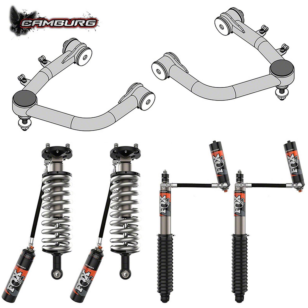 Camburg Tundra 1 to 3-Inch Performance Series Suspension Lift Kit with ...