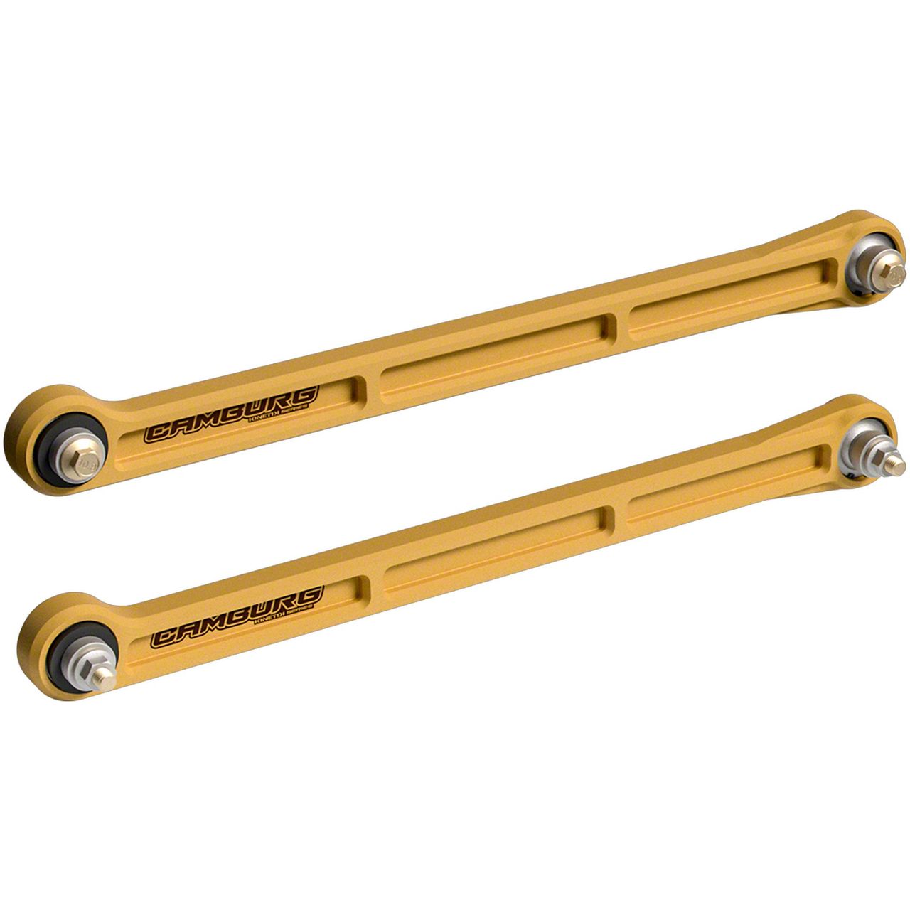 Camburg Tundra KINETIK Series Billet Rear Trailing Arm Kit; Gold CAM ...