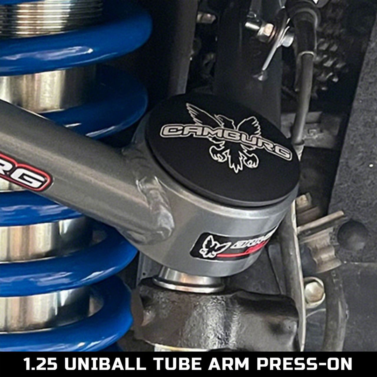 Camburg Tundra Tubular Upper Control Arm Press-On Dust Cover Cap Set; 1.25-Inch CAM-010058 (07 ...