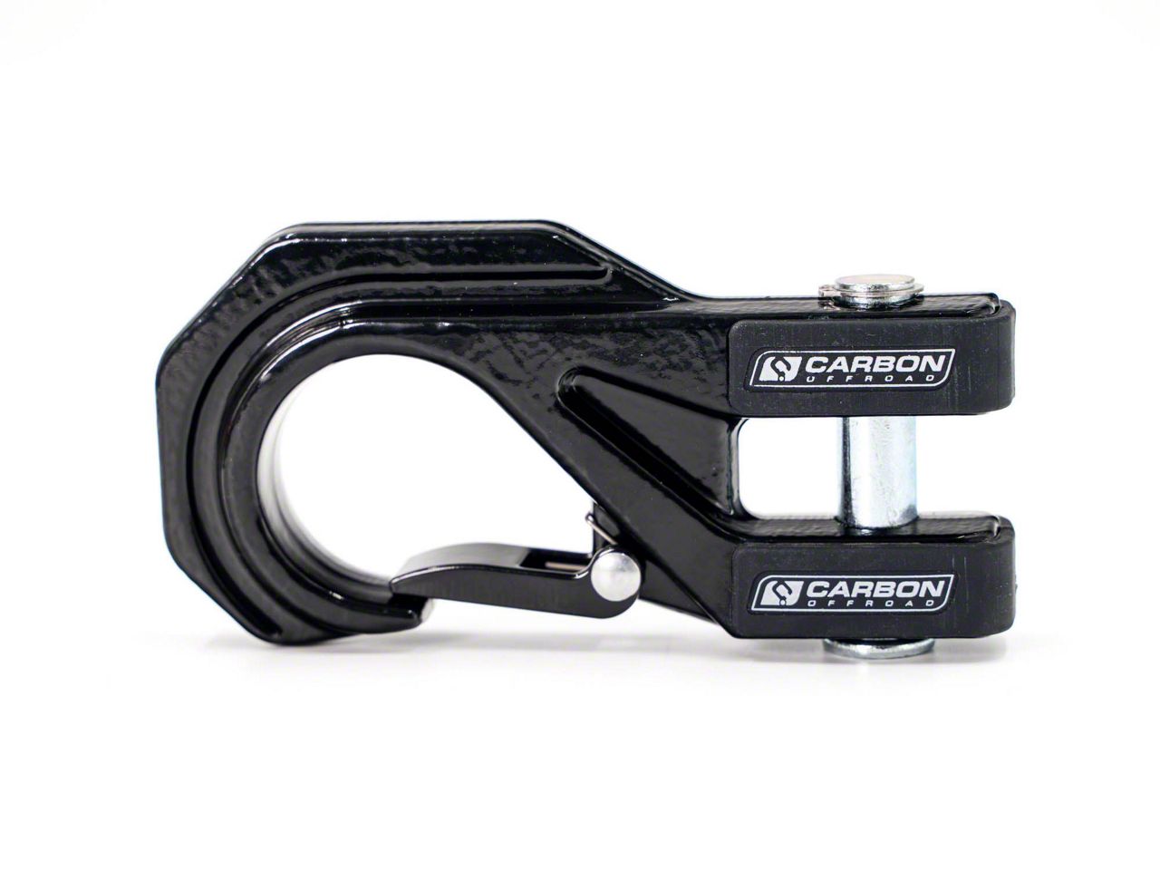 Carbon Offroad Universal XT MegaPro Winch Hook; Black CW-MPHOOK-BLACK ...