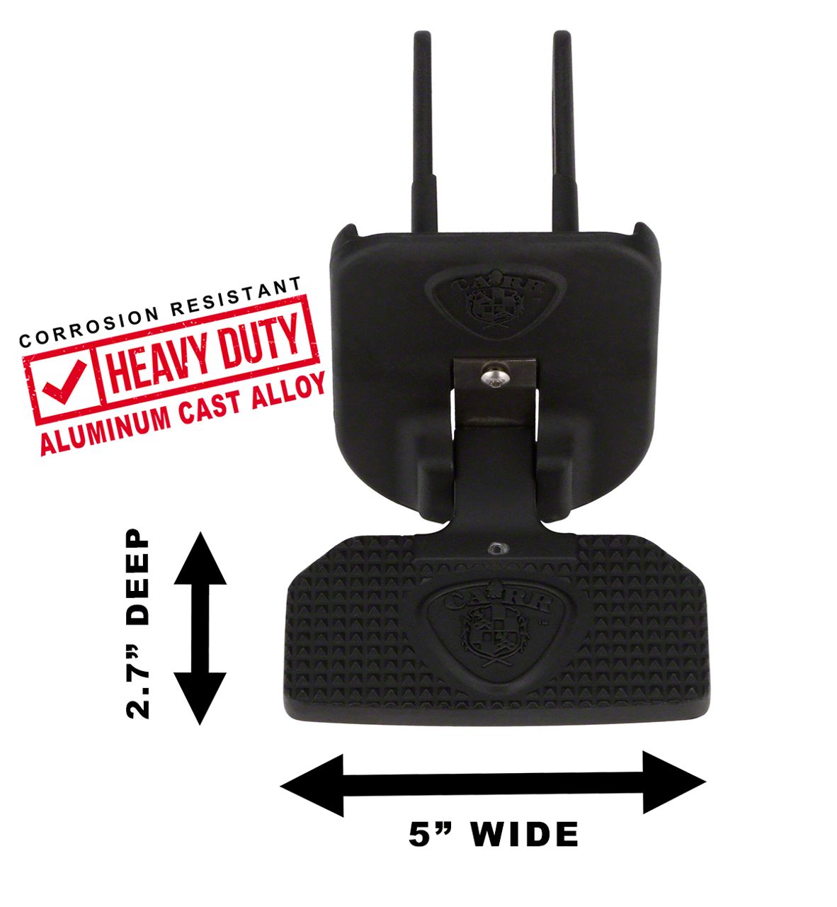 Jeep Gladiator HD Hitch Step with Jeep Logo (Universal; Some Adaptation ...