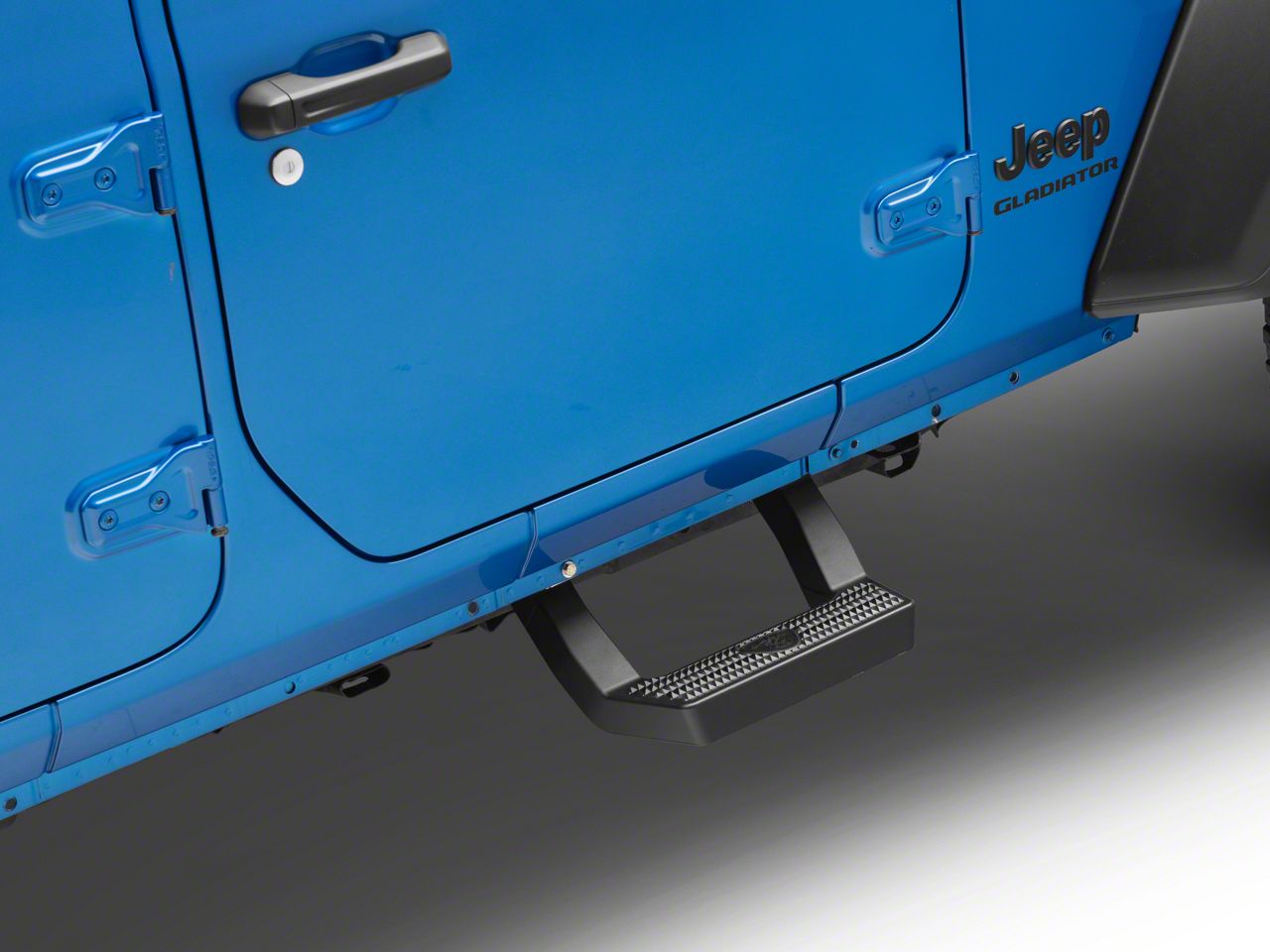 Jeep Gladiator LD Side Steps; Black; Pair (20-25 Jeep Gladiator JT ...