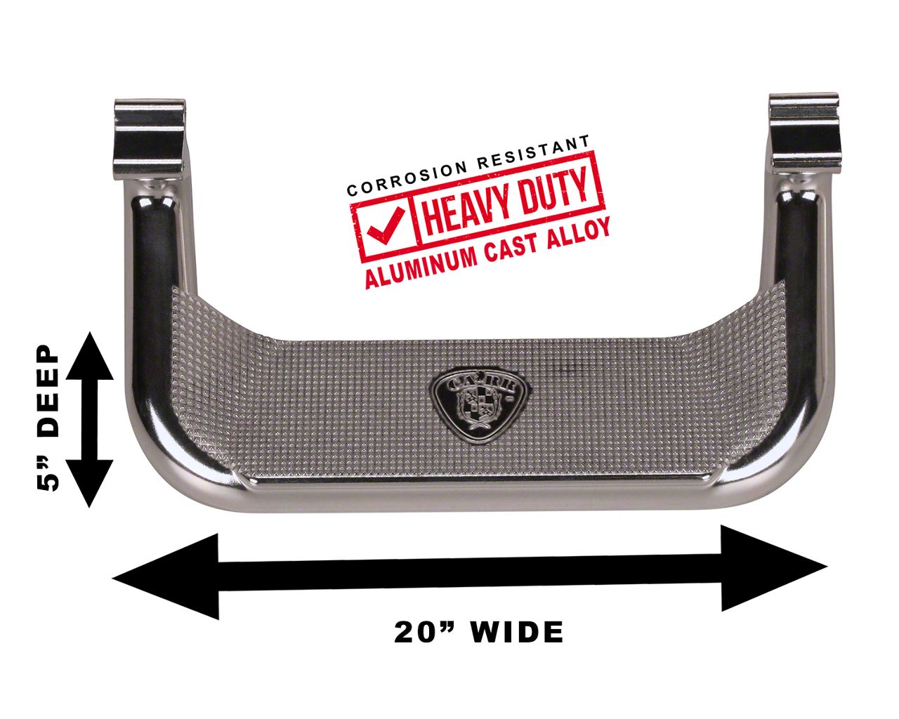 Jeep Wrangler Super Hoop Side Steps; Polished; Pair (97-06 Jeep ...