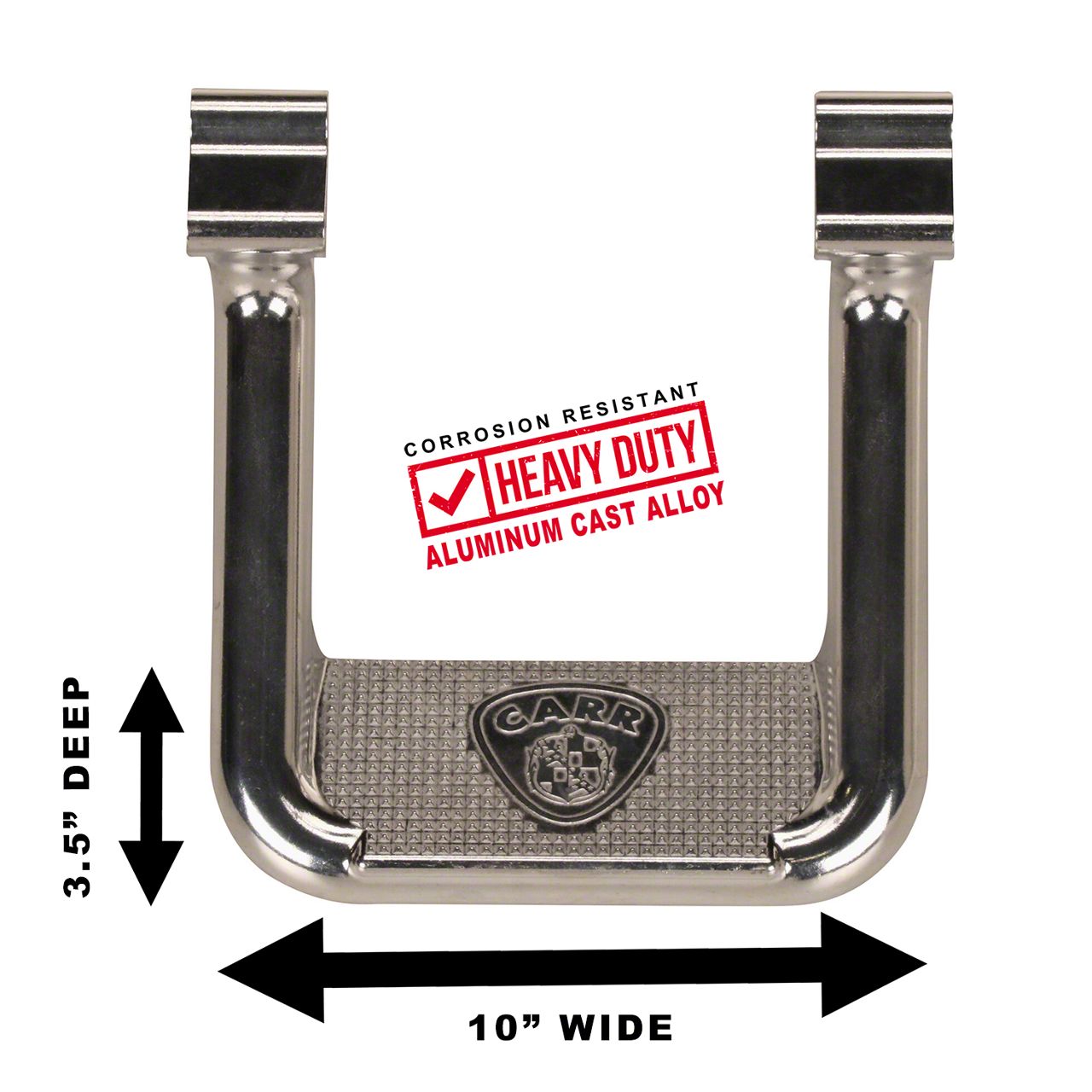 Tacoma Hoop II Side Step; Polished (05-26 Tacoma) - Free Shipping