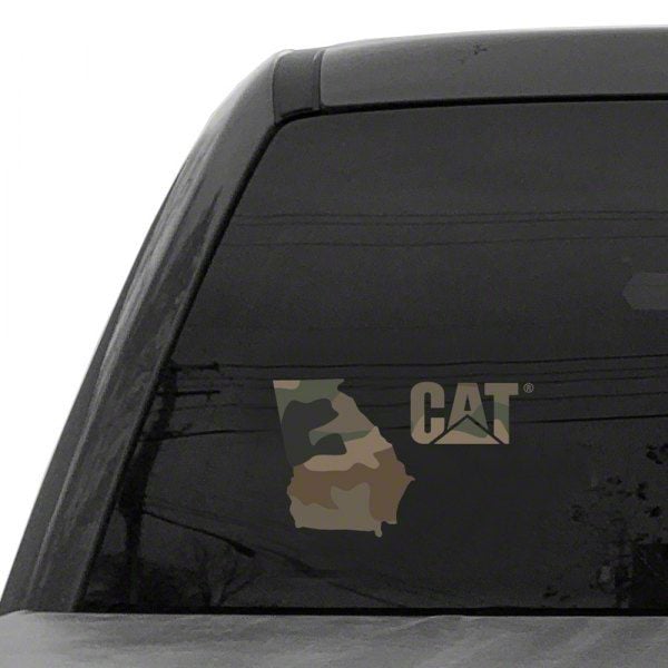 CAT Jeep Cherokee 8-Inch Vinyl Decal; Camo Georgia CDST14 (Universal ...