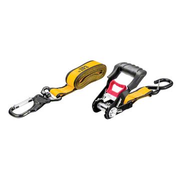 CAT Titan 16-Foot x 1-1/2-Inch Ratchet Tie Down with Swivel Hook ...