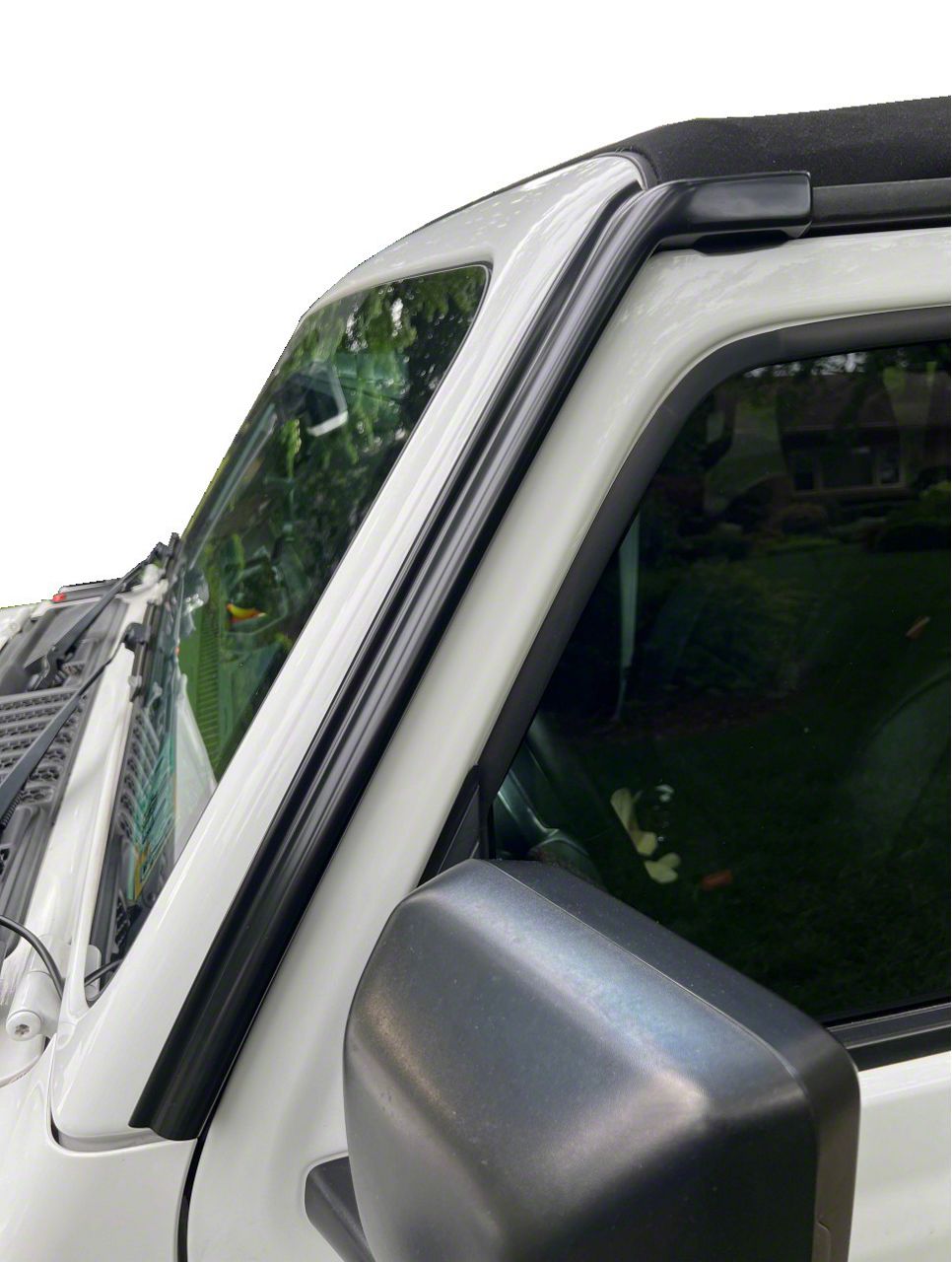 Catamount Automotive Jeep Wrangler Drip Rail Extensions 1022001 (18-25 ...