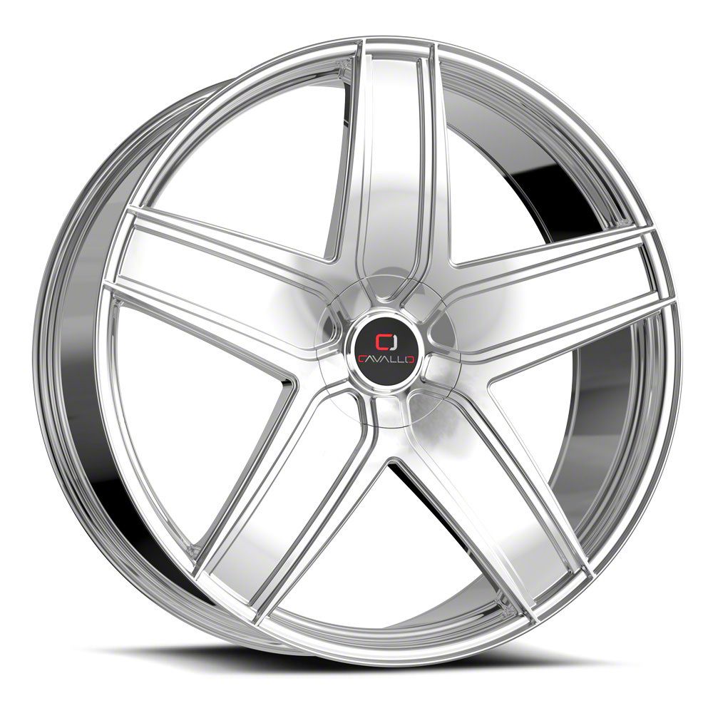 Cavallo Jeep Wrangler CLV-31 Nano Chrome Wheel; 18x8; 35mm Offset CLV ...