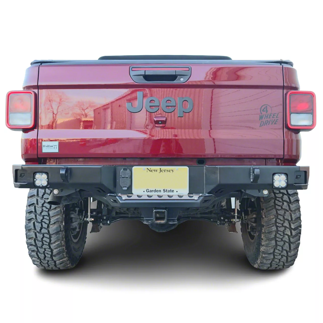 Jeep Gladiator Octane Series Rear Bumper; Not Pre-Drilled for Backup ...