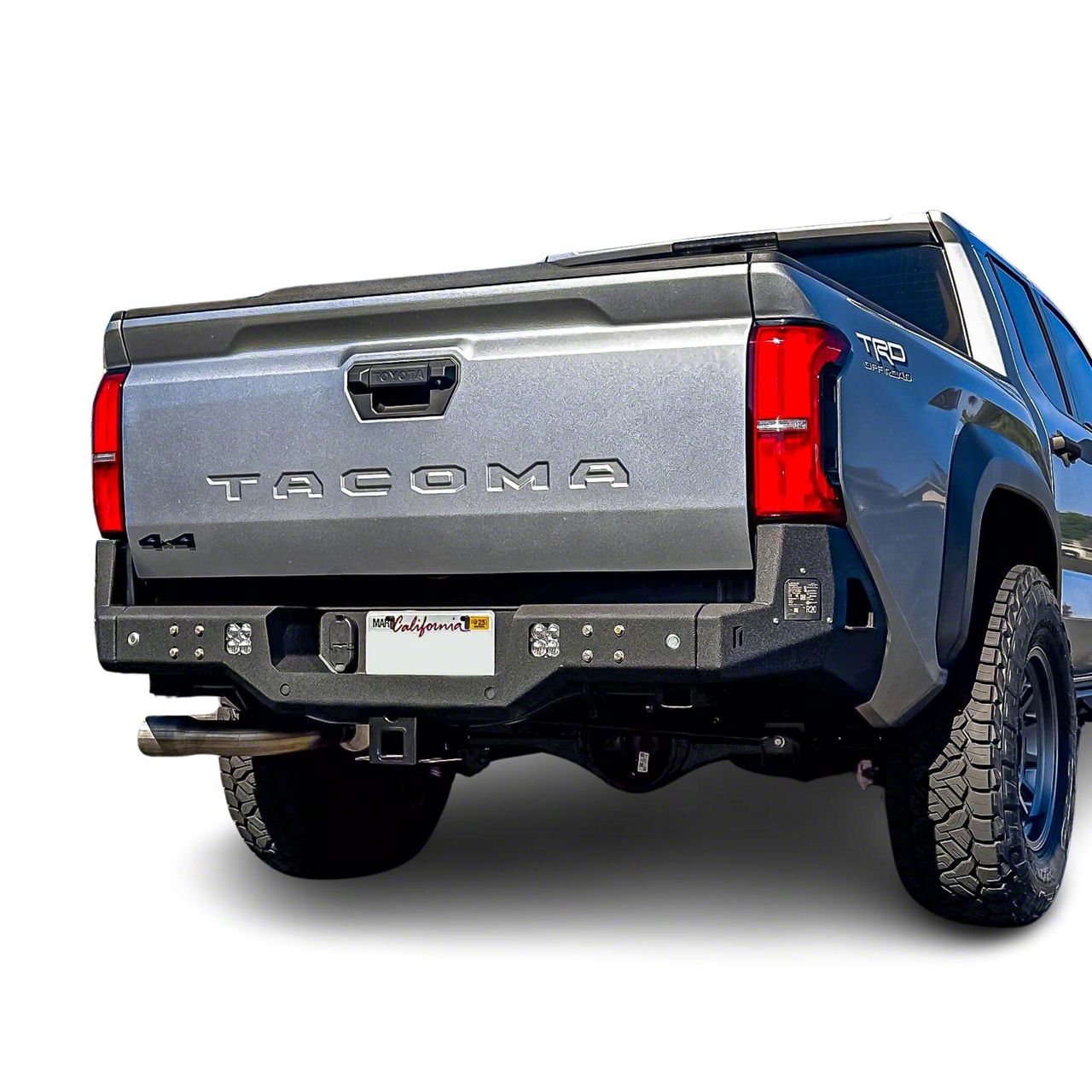 Tacoma Octane Series Rear Bumper; Black Textured (24-26 Tacoma) - Free ...