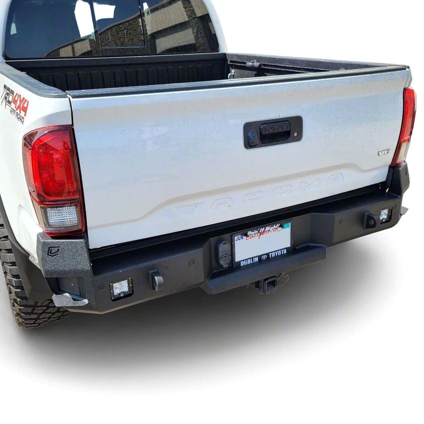 Tacoma Octane Series Rear Bumper; Not Pre-Drilled for Backup Sensors ...