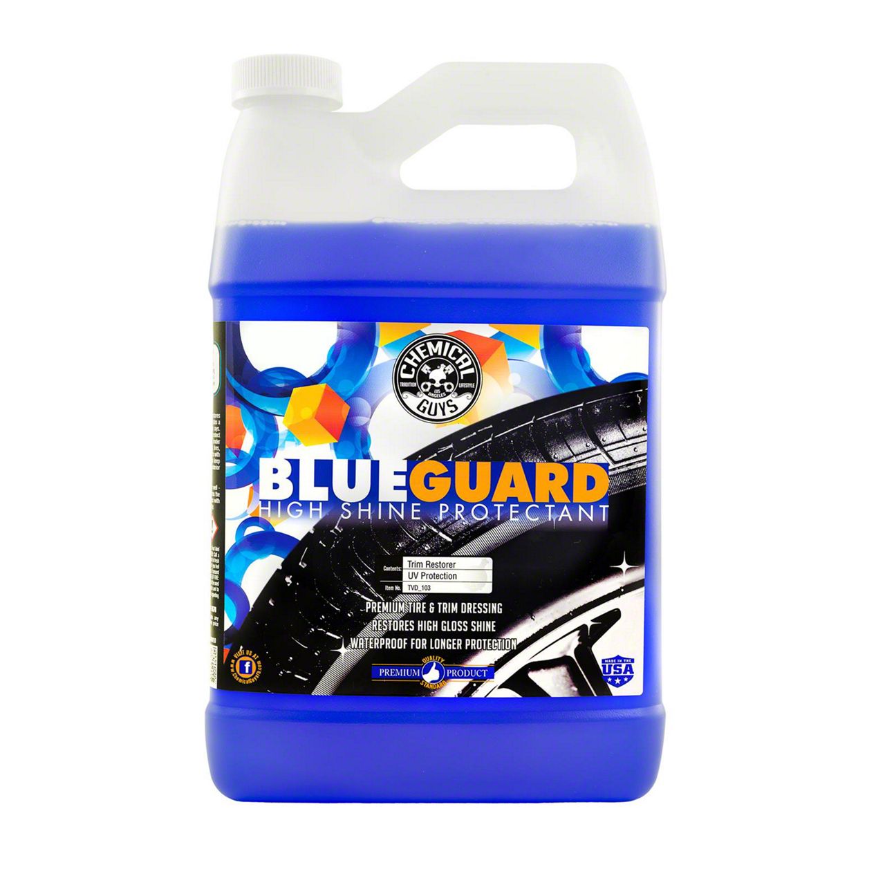 Chemical Guys Tundra Blue Guard Wet Look Dressing; 1-Gallon TVD_103