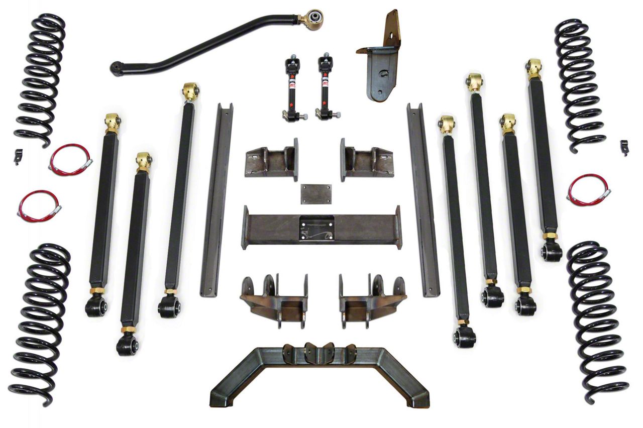 Jeep Grand Cherokee 5-Inch Pro Series 3-Link Long Arm Suspension Lift ...