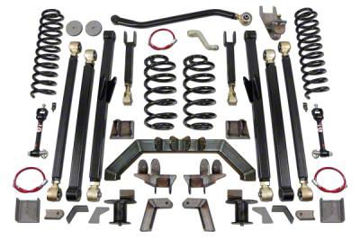 Clayton Off Road Jeep Wrangler 4-Inch Long Arm Suspension Lift Kit with ...