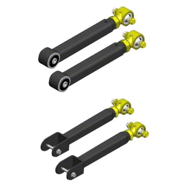 Jeep Wrangler Adjustable Short Front Upper and Lower Control Arms (97 ...