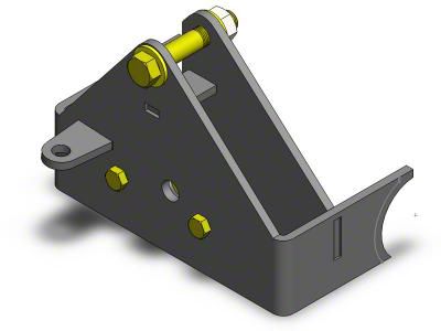 Clayton Off Road Jeep Wrangler Drag Link Flip Kit Bracket COR-5208110 ...