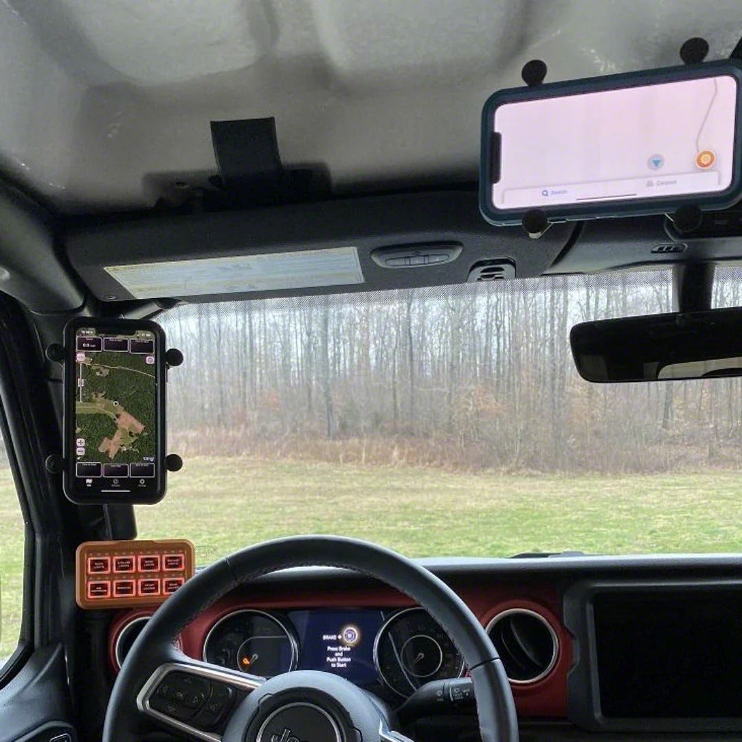 CMM Offroad Bronco Hard Top Panel Ball Mount with 1-Inch Ball and RAM ...