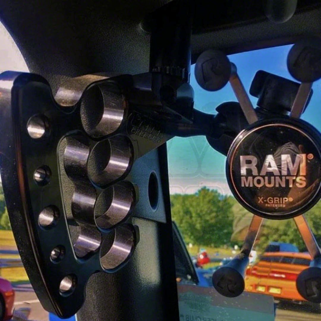 CMM Offroad Jeep Wrangler Front Knuckle Grab Handles; Black CMM22JK-BK ...