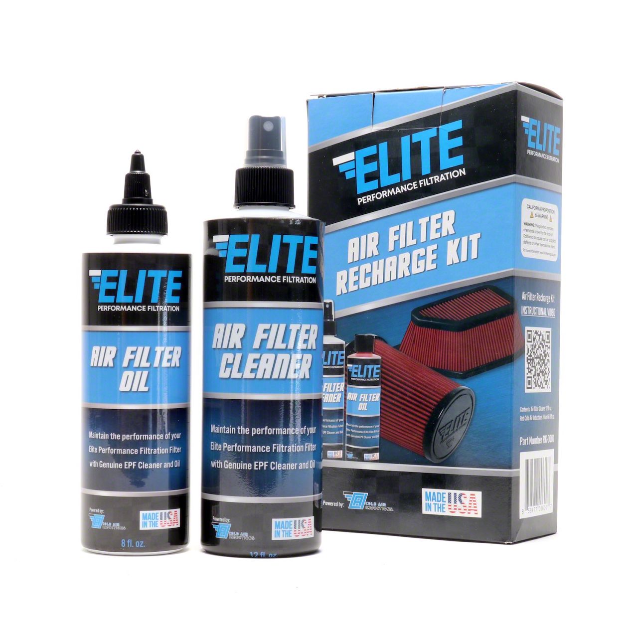 Jeep Wrangler Air Filter Cleaner and Recharge Kit - Free Shipping