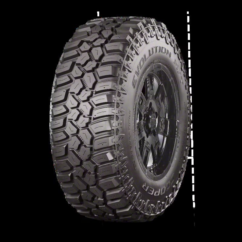 Cooper Jeep Wrangler Evolution M/T Tire 90000035007 (33" - 33x12 ...