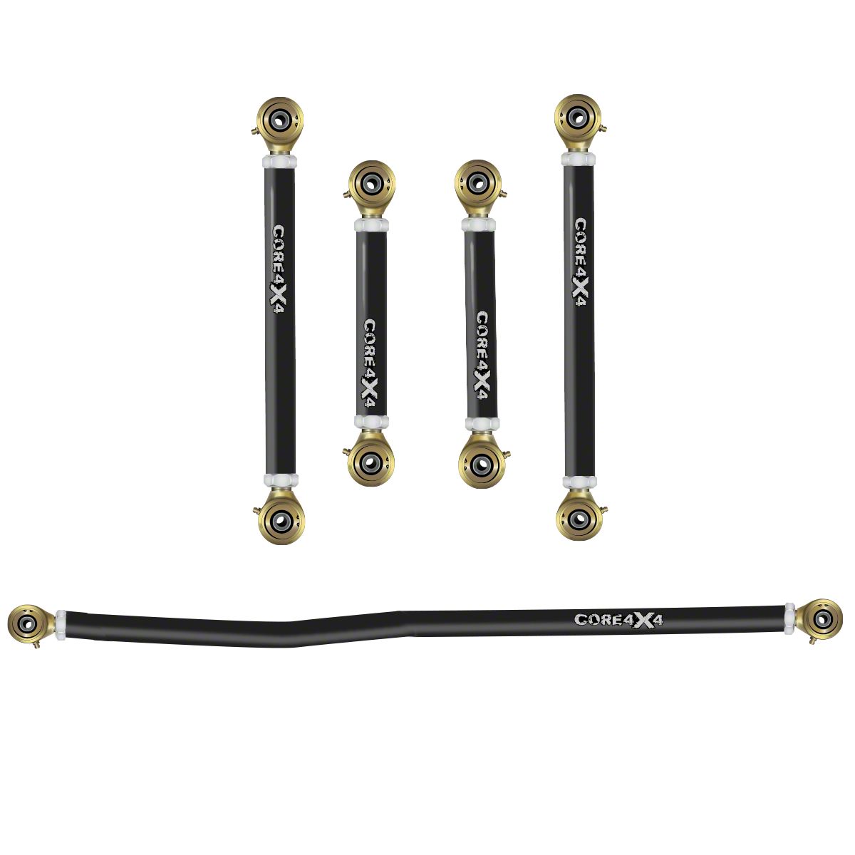 Core 4x4 Bronco Crawl Series Adjustable Rear Upper and Lower Control ...