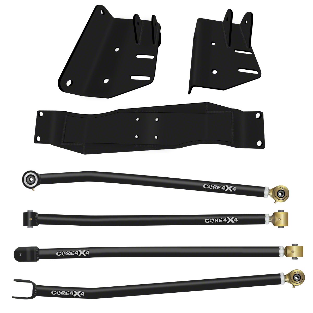 Core 4x4 Jeep Cherokee Crawl Series Adjustable Front Upper and Lower ...