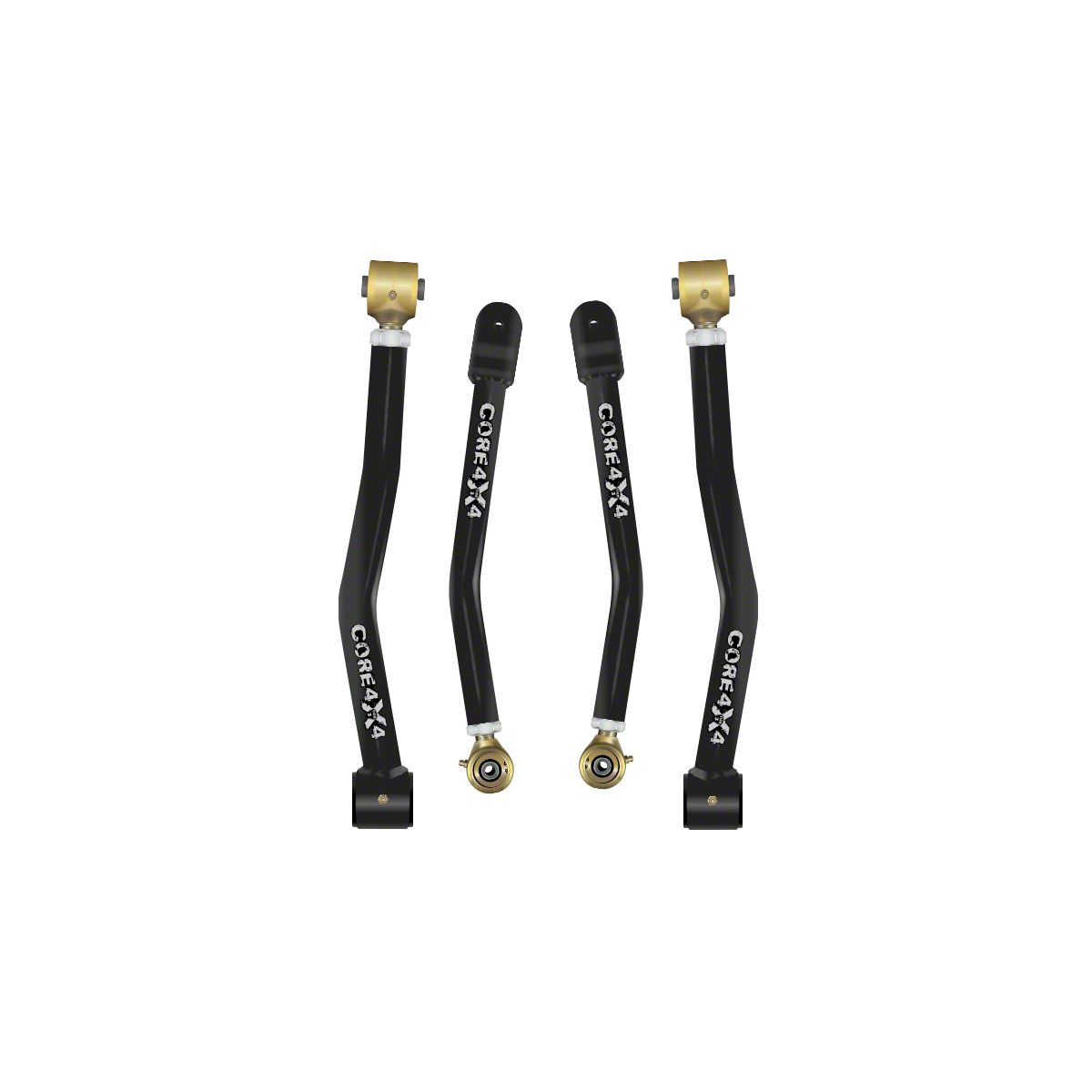 Core 4x4 Jeep Wrangler Adjustable Front Upper and Lower Control Arms ...
