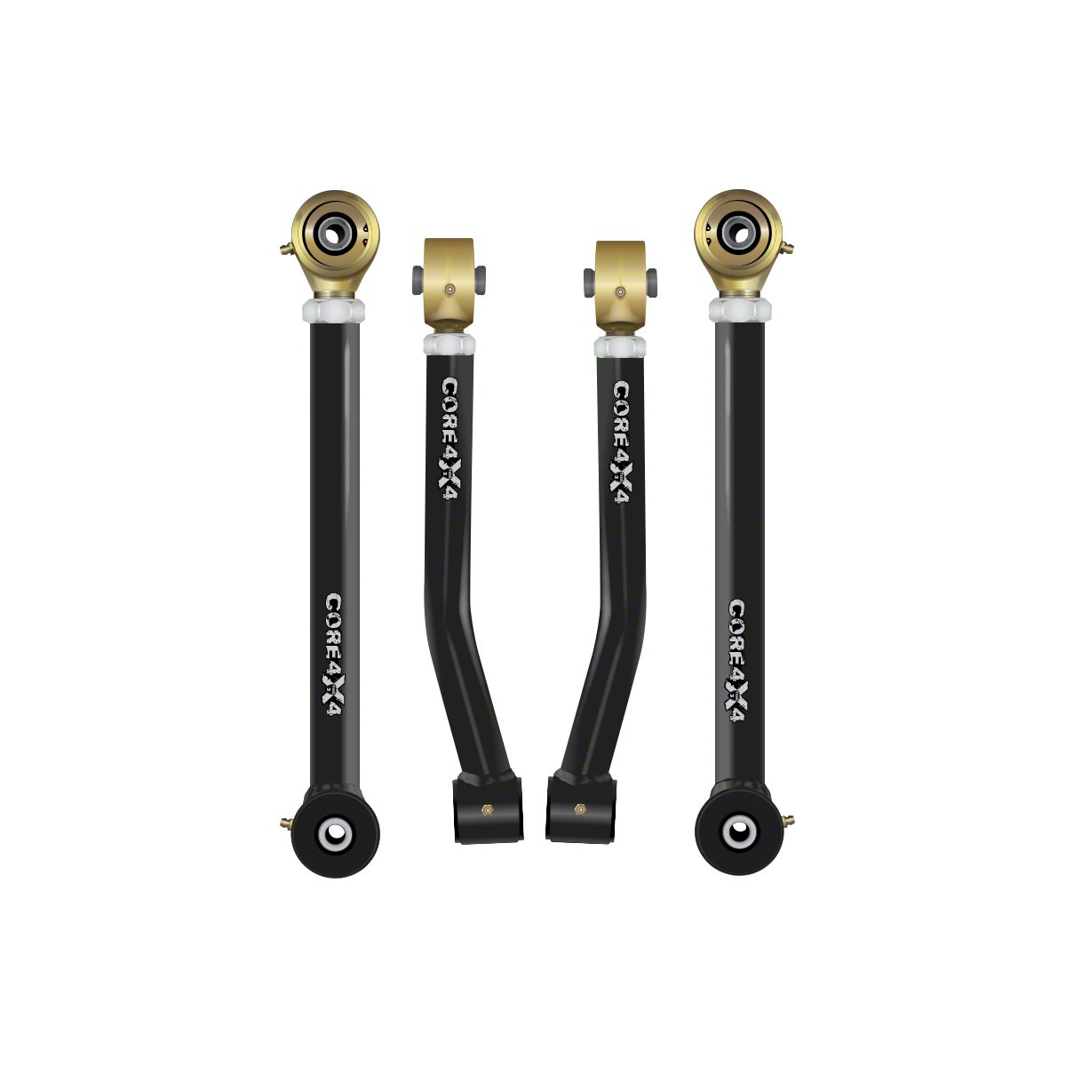 Core 4x4 Jeep Wrangler Adjustable Rear Upper Control Arms; Tier 3 T3-J ...