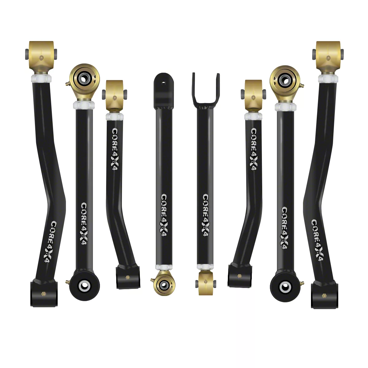 Core 4x4 Adjustable Upper and Lower Control Arms Tier 3 | Jeep Wrangler ...