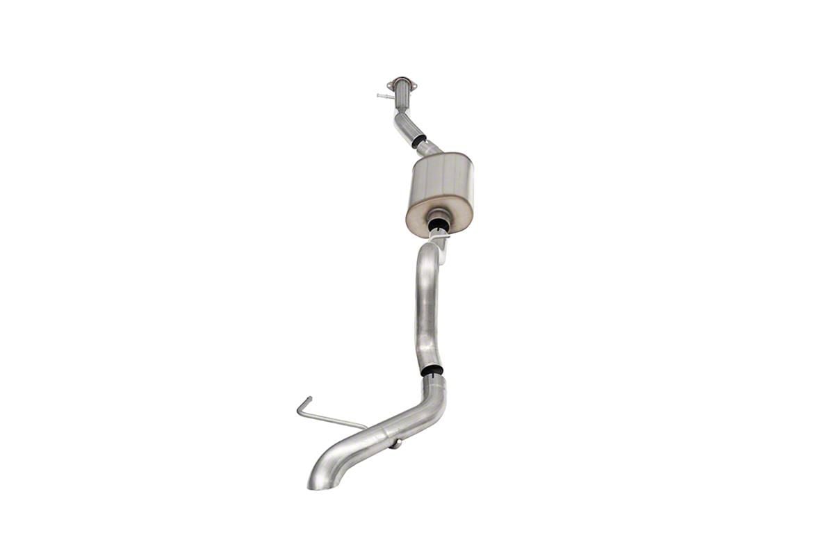 Corsa Performance Bronco Sport Cat-Back Exhaust with Turn Down Tip ...