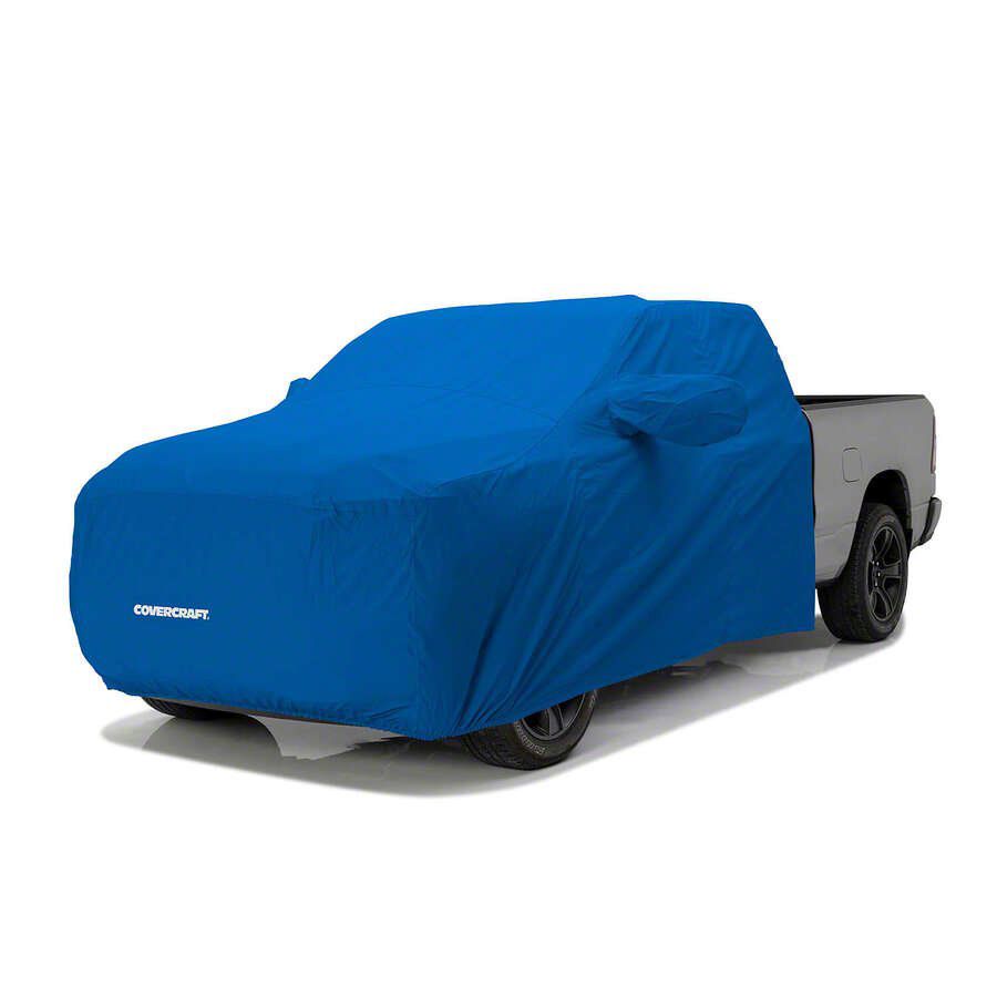Covercraft Frontier WeatherShield HP Cab Area Truck Cover; Bright Blue ...